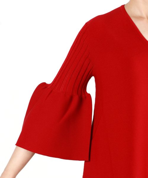 CFCL(シーエフシーエル)】 POTTERY SHORT BELL SLEEVE FLARE CFCL(シーエフシーエル)】 POTTERY SHORT BELL SLEEVE FLARE