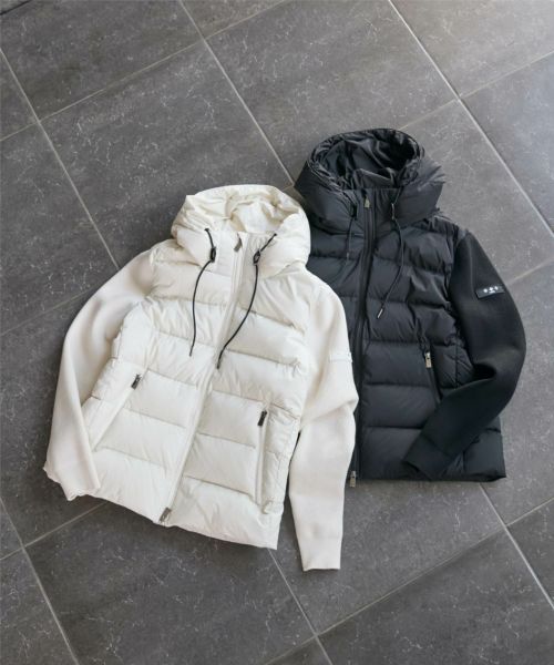 【TATRAS(タトラス)】 KEITIE ケイティー コンビネーションフーデットジャケット｜PARIGOT ONLINE（パリゴオンライン）