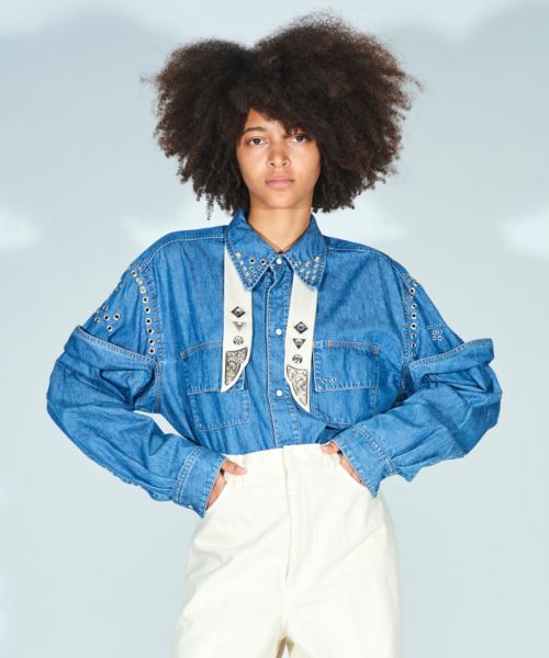 TOGA TOO(トーガトゥー)】 DENIM SHIRT|PARIGOT ONLINE(パリゴ TOGA TOO(トーガトゥー)】 DENIM SHIRT|PARIGOT ONLINE(パリゴ
