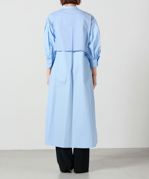 HYKE(ハイク)】 COTTON BALLOON SLEEVE DRESS|PARIGOT ONLINE HYKE(ハイク)】 COTTON BALLOON SLEEVE DRESS|PARIGOT ONLINE