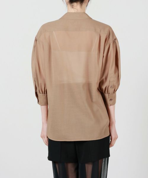 HYKE(ハイク)】 T/W VOILE BALLOON SLEEVE BLOUSE|PARIGOT HYKE(ハイク)】 T/W VOILE BALLOON SLEEVE BLOUSE|PARIGOT