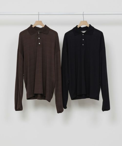 【MARKAWARE(マーカウェア)】 《25AW予約》LONG SLEEVE POLO｜PARIGOT ONLINE（パリゴオンライン）